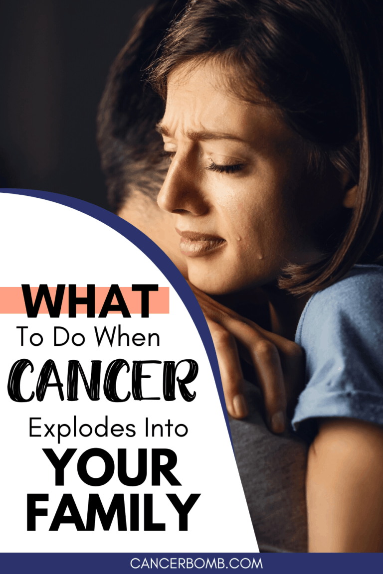 How to deal with cancer when it explodes into your family.